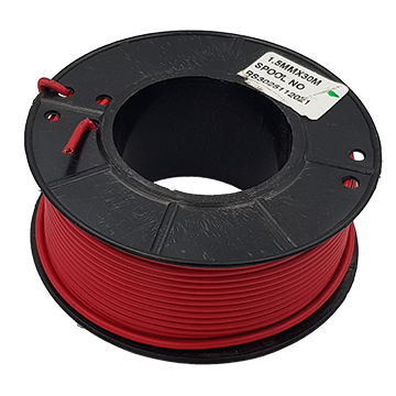WIRE AUTO SINGLE 1,60mm² RED (30m spool) - 1100160RD – Great Brands Direct